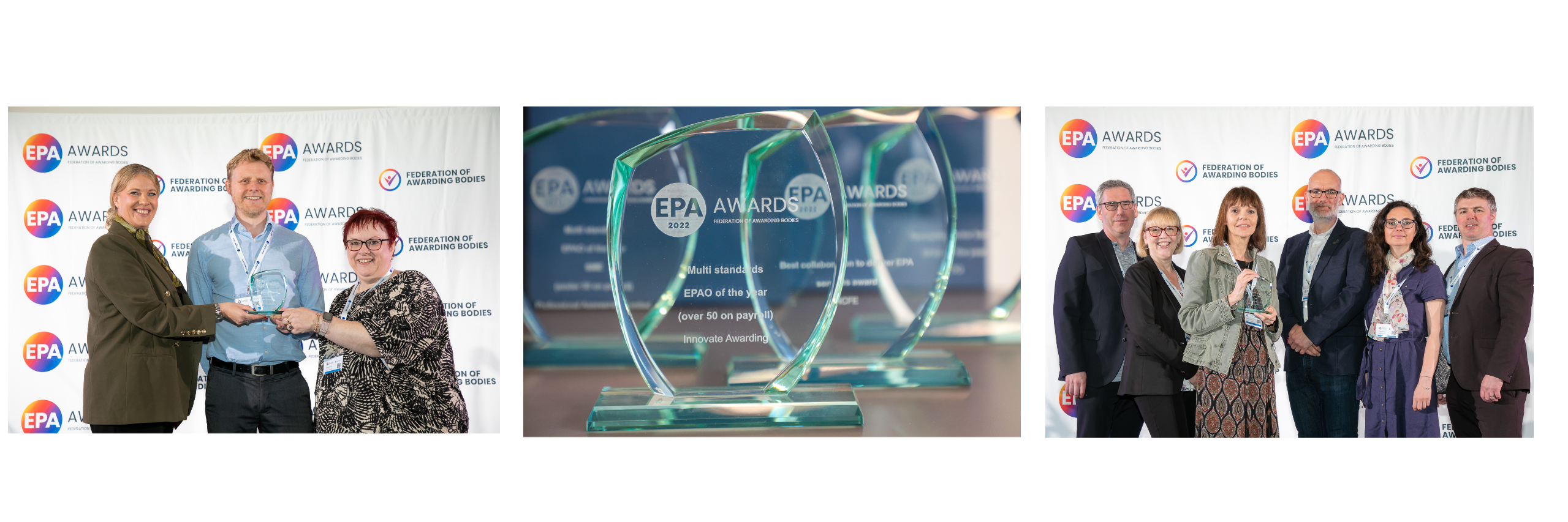 EPA 2022 Award Winners - Federation of Awarding Bodies