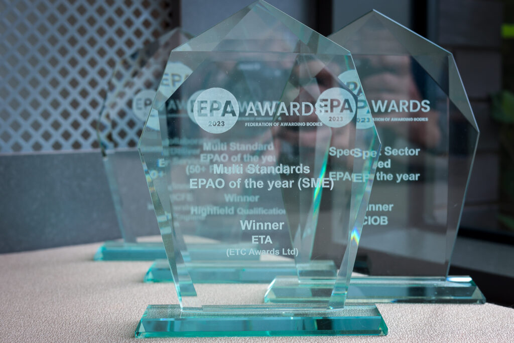 EPA 2023 Award Winners - Federation of Awarding Bodies